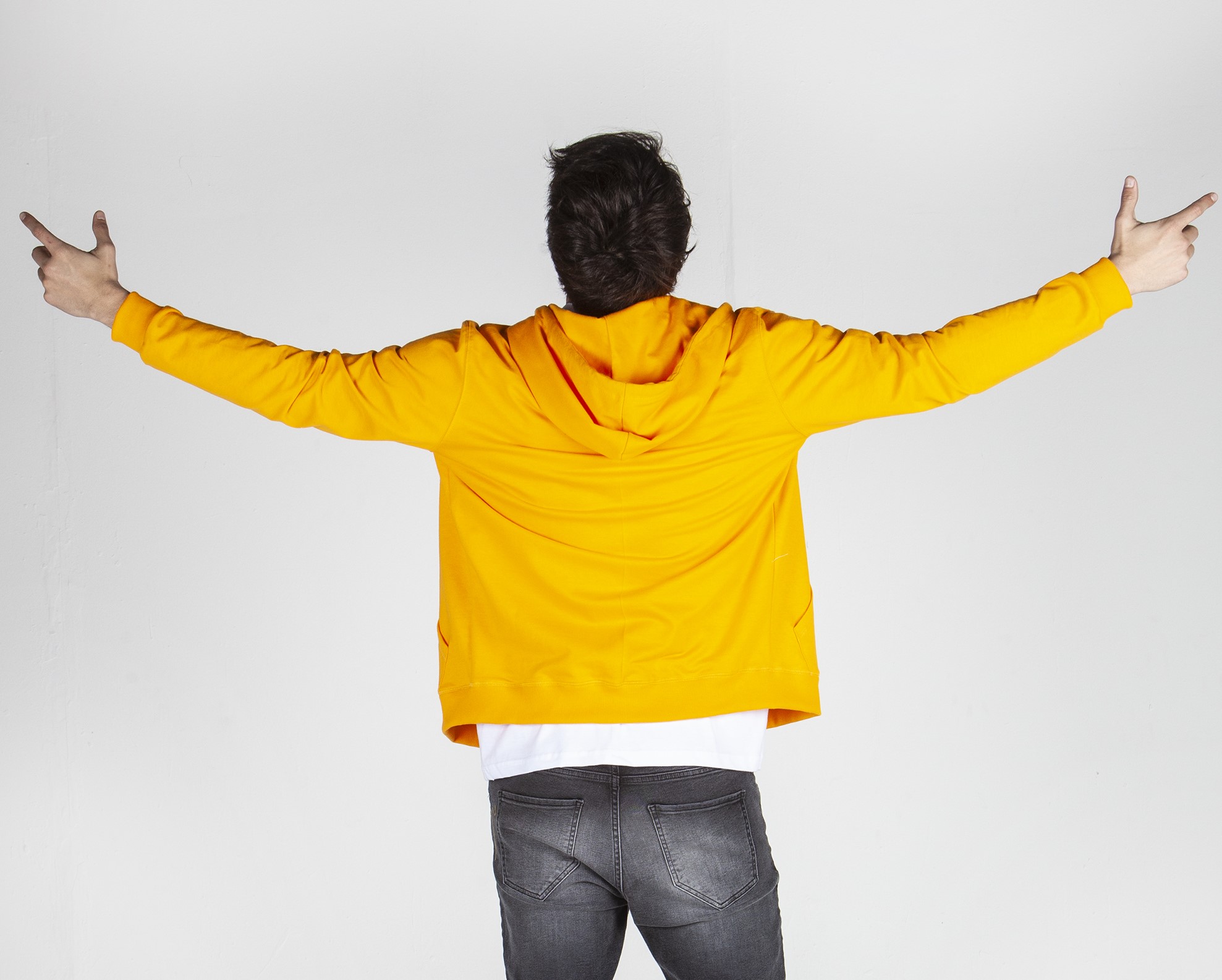 campera lisa CALDER naranja