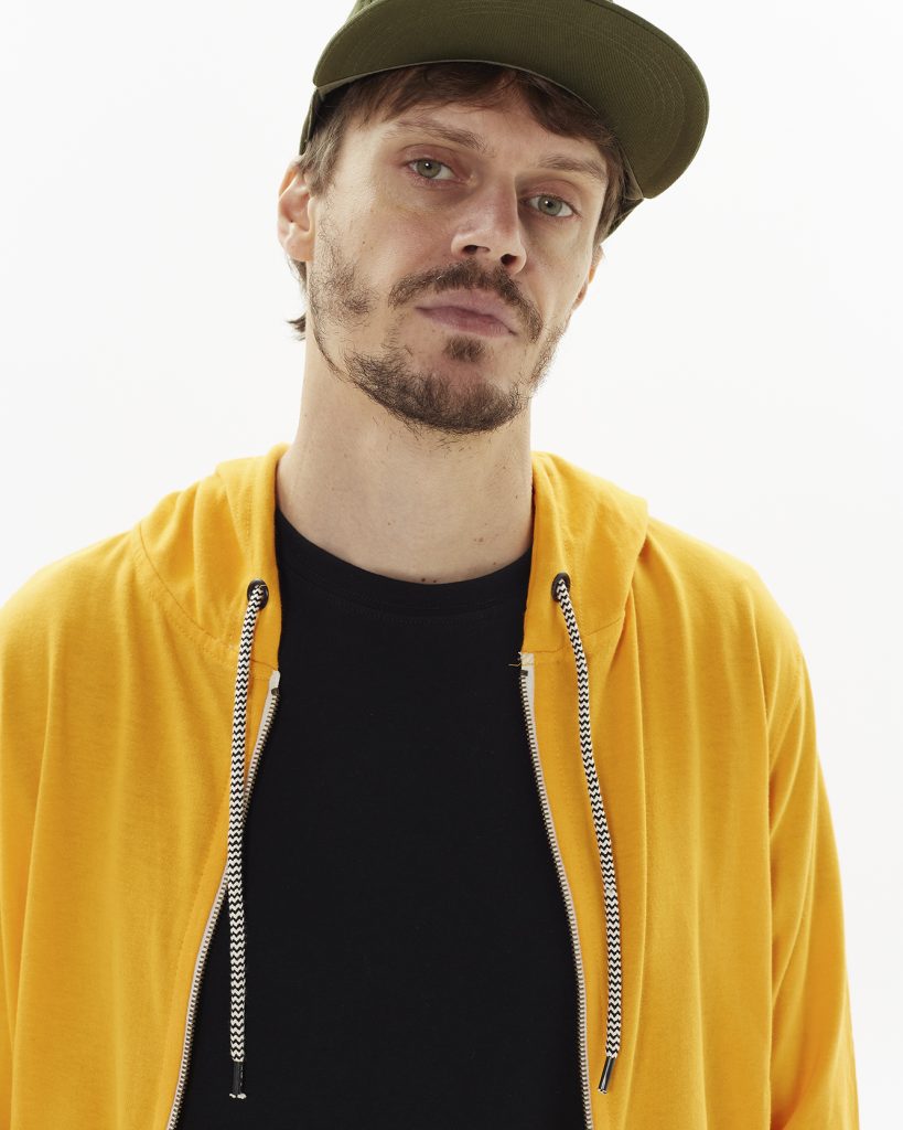 campera lisa CALDER naranja